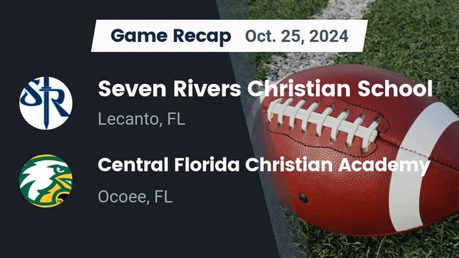 Football Recap: Seven Rivers Christian Triumphant Thanks to a Strong ...