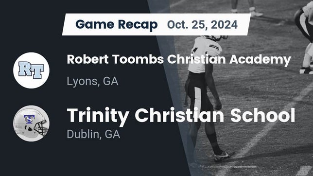 Football Game Preview: Robert Toombs Christian Academy Crusaders vs. Frederica Academy