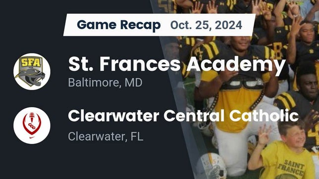 Football Game Preview: St. Frances Academy Panthers vs. IMG Academy Ascenders