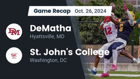 Bishop McNamara vs DeMatha | Football | 11/1