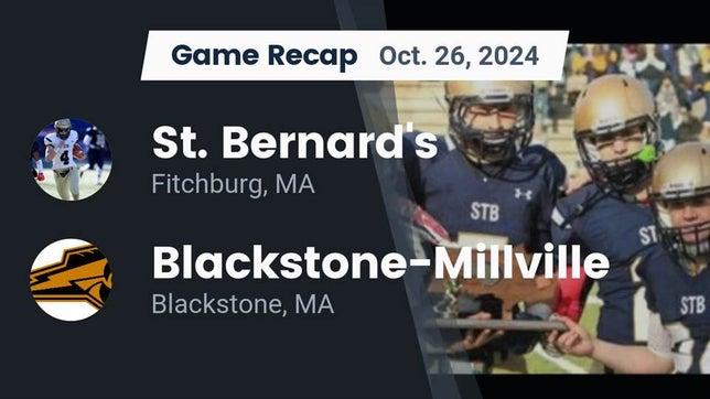 Football Game Preview: Blackstone-Millville Chargers vs. Bay Path RVT ...