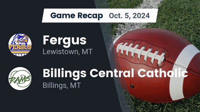 Football Game Preview: Fergus Golden Eagles vs. Custer County Cowboys
