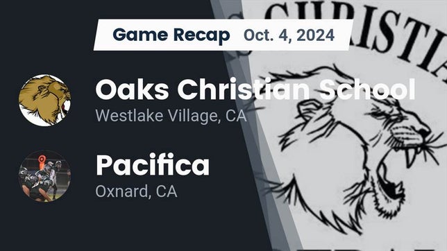 Football Game Preview: Oaks Christian Lions vs. Bishop Diego Cardinals