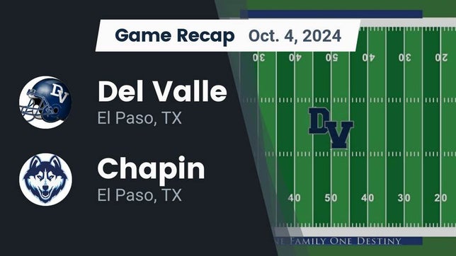 Football Recap: Jake Fette Leads Del Valle to Victory over Hanks