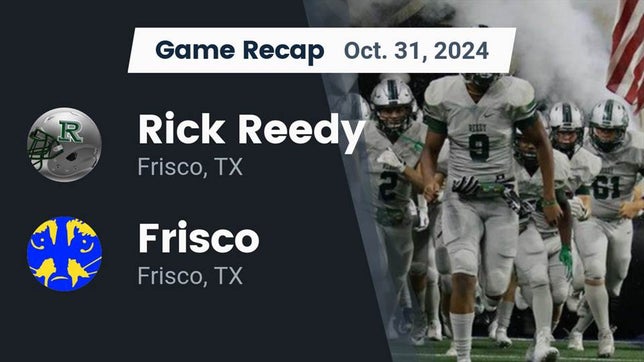 Football Game Preview: Reedy Lions vs. Lone Star Rangers
