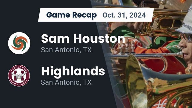 Football Recap: Sam Houston Piles Up the Points Against Highlands