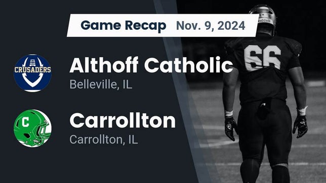 Football Game Preview: Althoff Catholic Crusaders vs. Lena-Winslow Panthers