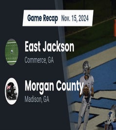 East Jackson vs Morgan County | Football | 11/15