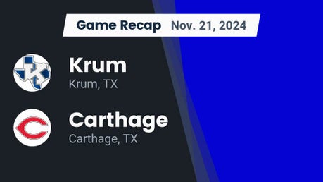 Ford vs Krum | Football | 11/15