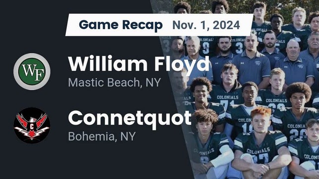 Football Game Preview: William Floyd Colonials vs. Sachem East
