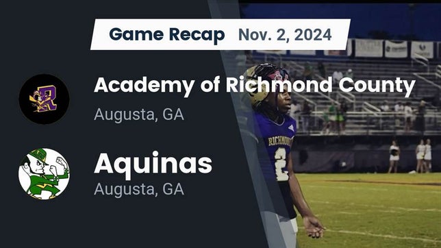 Football Game Preview: Aquinas Fightin' Irish vs. Cross Creek Razorbacks