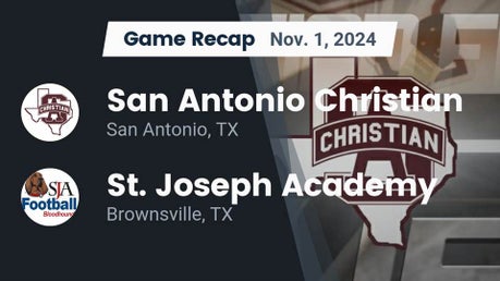 The Woodlands Christian Academy vs San Antonio Christian | Football | 11/15