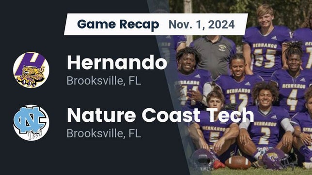 Football Recap: Nature Coast Tech Triumphant Thanks to a Strong Effort ...