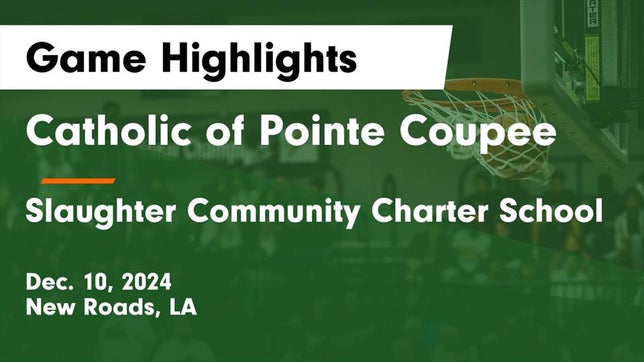 Basketball Game Preview: Catholic of Pointe Coupee Hornets vs. Baker ...