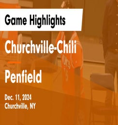 Spencerport vs Churchville-Chili | Basketball | 12/27