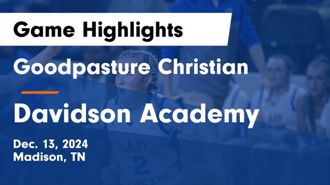 Basketball Game Preview: Davidson Academy Bears vs. McGavock Raiders