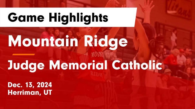 Basketball Game Preview: Mountain Ridge Sentinels vs. American Fork Cavemen