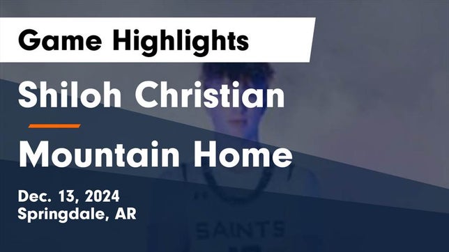 Basketball Game Preview: Shiloh Christian Saints vs. Paris Eagles