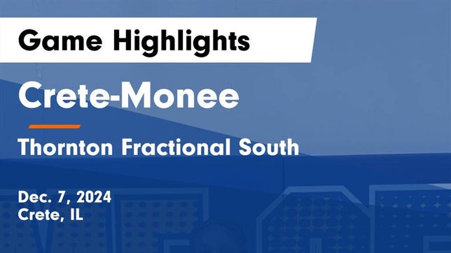 Basketball Game Preview: Crete-Monee Warriors vs. Bloom Blazing Trojan