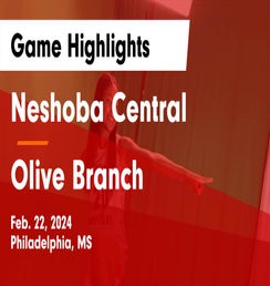 Neshoba Central vs Terry | Girls Basketball | 3/2