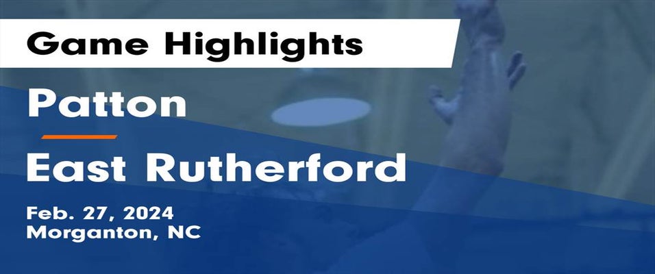 East Rutherford vs Patton | Basketball | 2/27