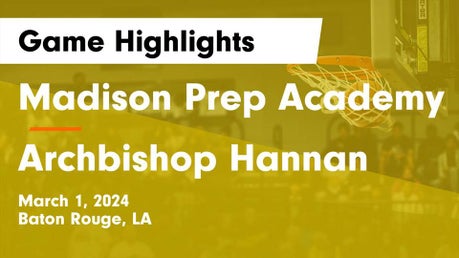 Madison Prep Academy vs Archbishop Shaw | Basketball | 3/7