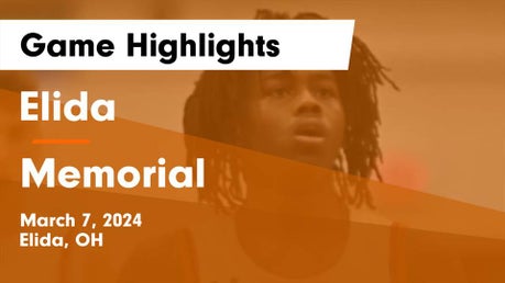 Memorial vs Elida | Basketball | 3/7
