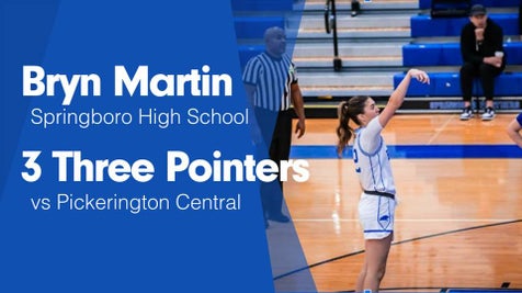 Springboro vs Pickerington Central | Girls Basketball | 3/15