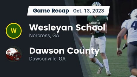 Wesleyan vs Stephens County | Football | 11/17/2023