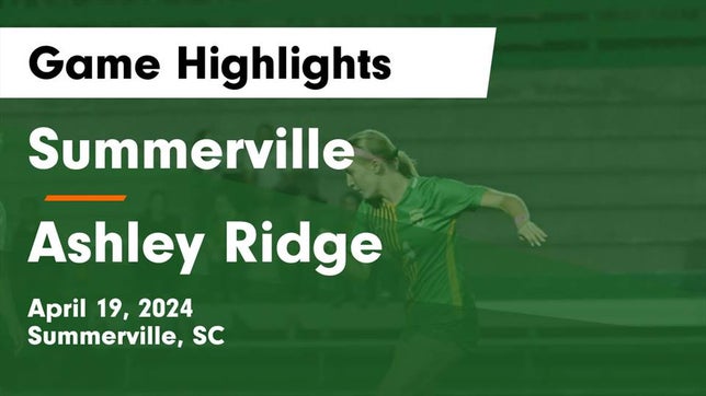 Soccer Game Preview: Ashley Ridge Heads Out