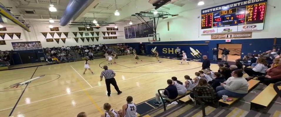 Marion Center vs Southern Huntingdon County | Girls Basketball | 2/22