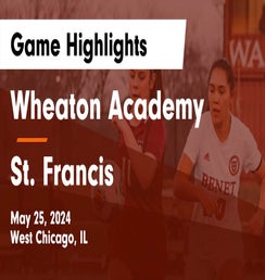 Trinity vs Wheaton Academy | Girls Soccer | 5/14