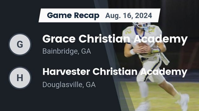 Football Game Preview: Grace Christian Academy Plays at Home