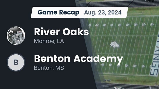 Football Game Preview: River Oaks Mustangs vs. Briarfield Academy Rebels