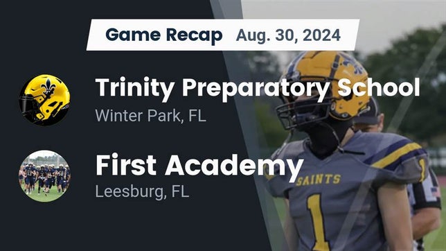Football Game Preview: Trinity Prep Hits the Road