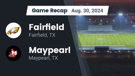 Mexia vs Fairfield | Football | 9/6