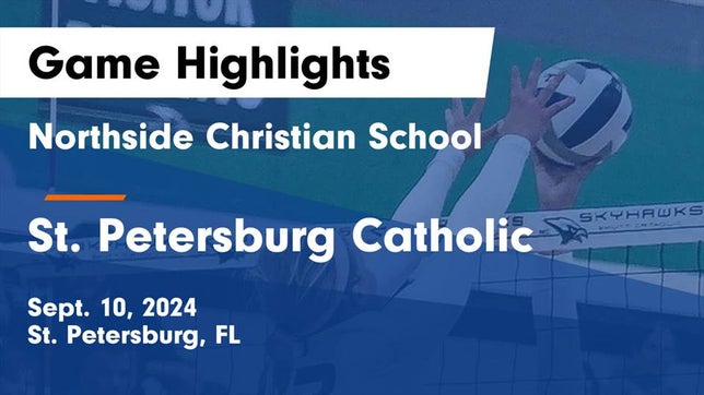 Volleyball Recap: St. Petersburg Catholic Takes a Loss