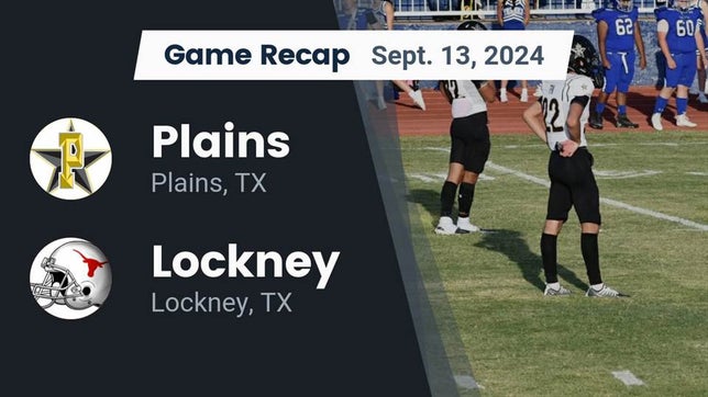 Football Game Preview: Plains Cowboys vs. Sudan Hornets