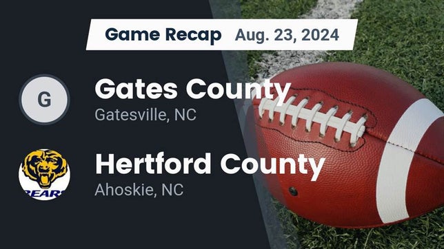 Football Game Preview: Gates County on Home-Turf