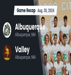 Albuquerque vs La Cueva | Football | 10/31