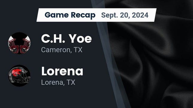 Football Game Preview: C.H. Yoe Yoemen vs. Mexia Black Cats