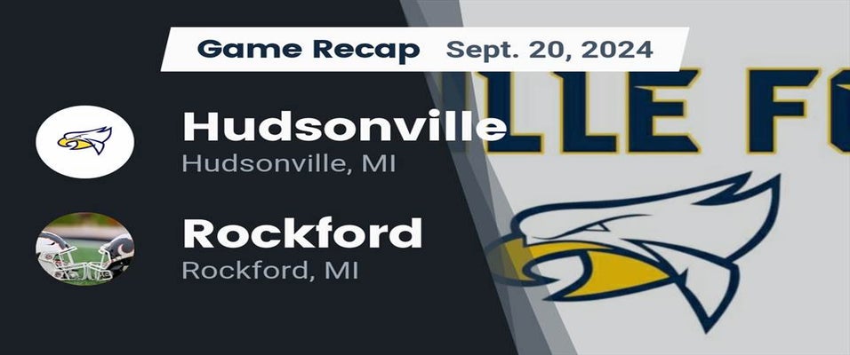 Rockford vs Hudsonville | Football | 9/20