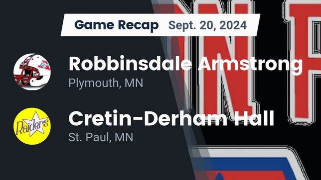 Football Game Preview: Robbinsdale Armstrong Falcons vs. St. Thomas ...