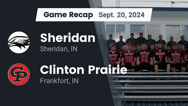 Football Game Preview: Sheridan Blackhawks vs. Clinton Prairie Gophers
