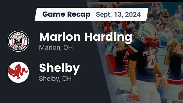 Football Recap: Marion Harding Comes Up Short