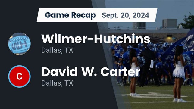 Football Game Preview: Wilmer-Hutchins Eagles vs. Conrad Chargers