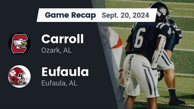 Football Game Preview: Carroll Eagles vs. Greenville Tigers