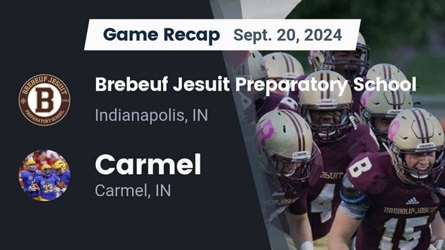 Football Recap: Brebeuf Jesuit Preparatory Drops Season-High Score on ...