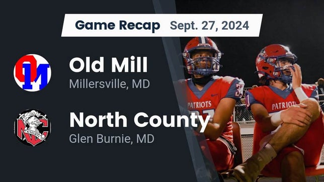 Football Game Preview: Old Mill Patriots vs. Crofton