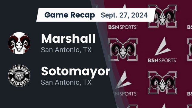Football Recap: Cameron Grady Leads Sotomayor to Victory over Marshall